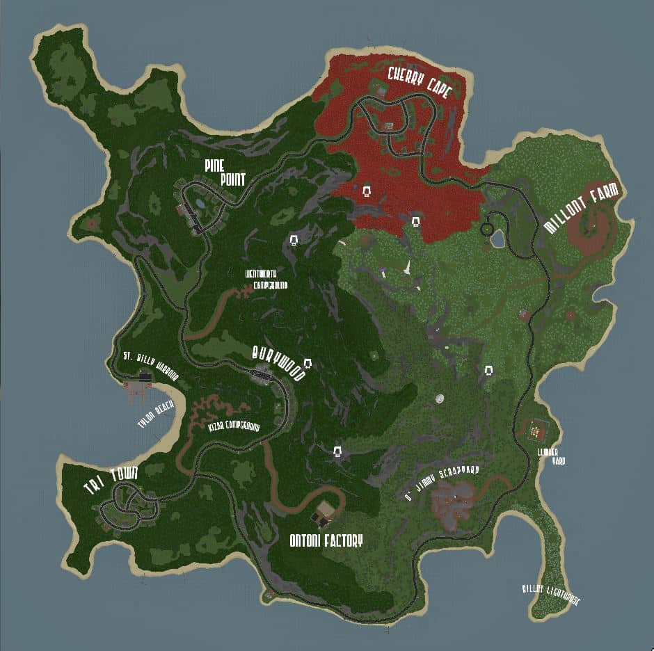 Unturned Buak Airdrop Locations and Loot Guide - Increase Gaming